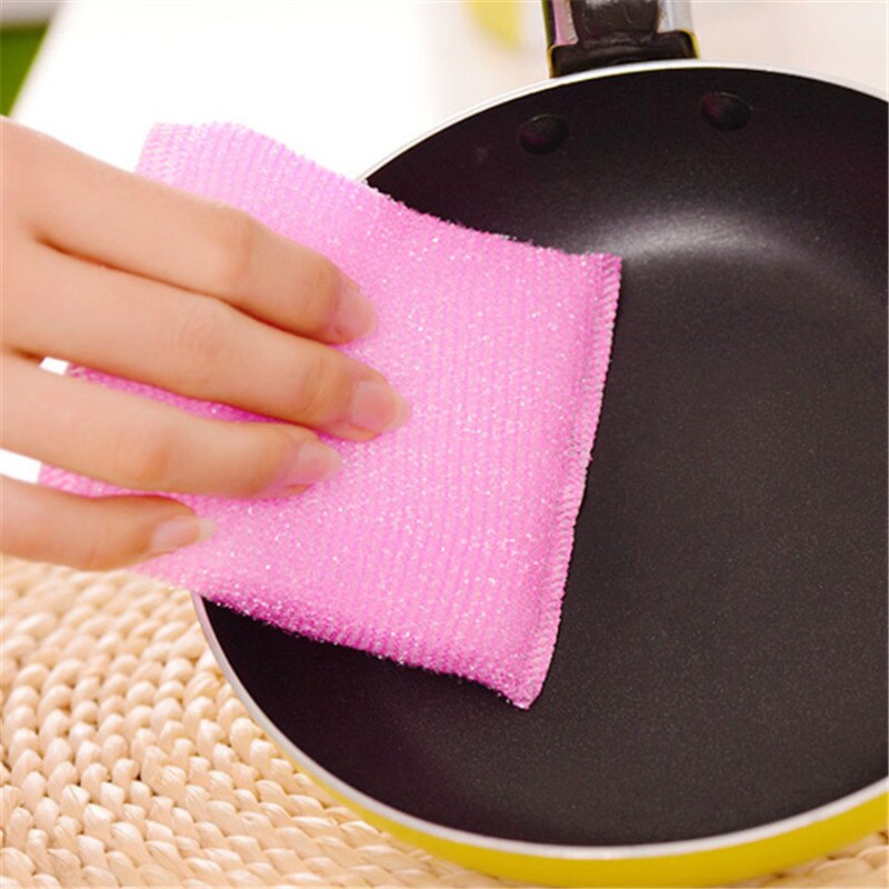4pc/lot Cleaning Sponge Scouring Pad Kitchen Dishw... – Grandado