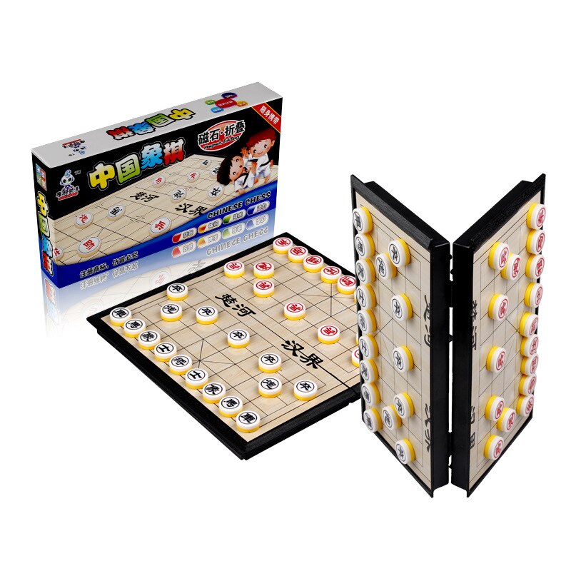 Xiangqi Magnetic Chinese Chess Portable Folding Ch... – Grandado