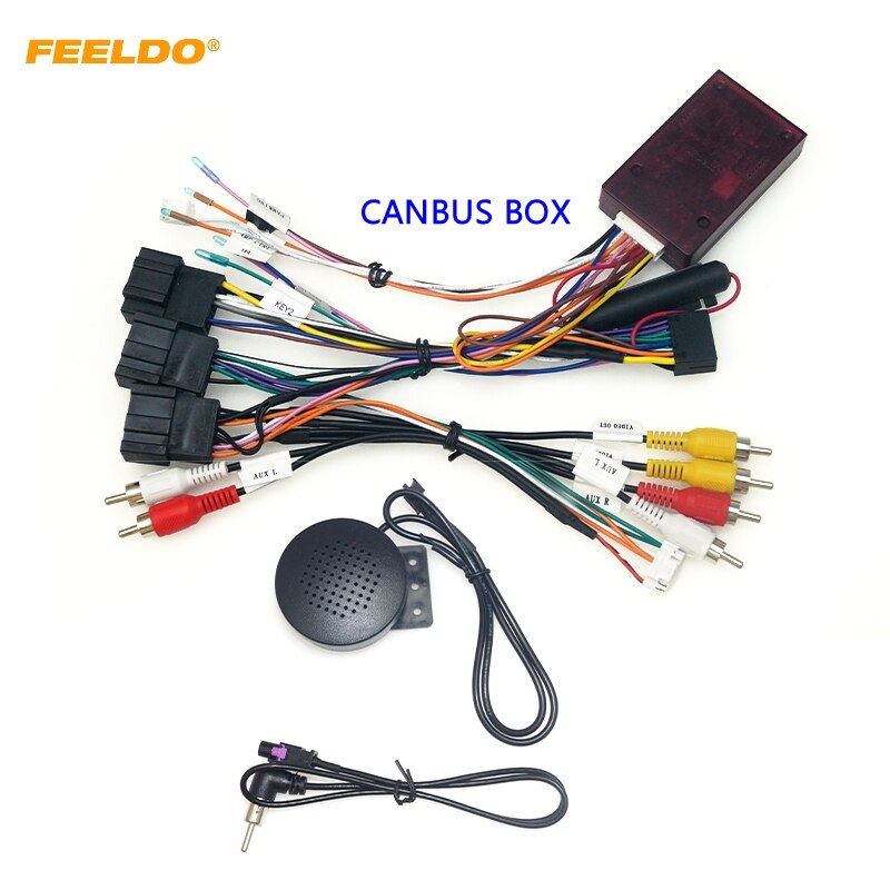 Feeldo Auto 16pin Android Audio Kabelboom Canbus B... – Vicedeal