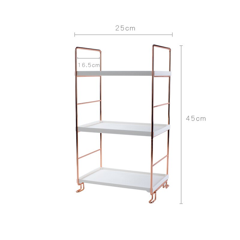 Stainless Steel Bathroom Shelf Cosmetics Shampoo S... – Vicedeal