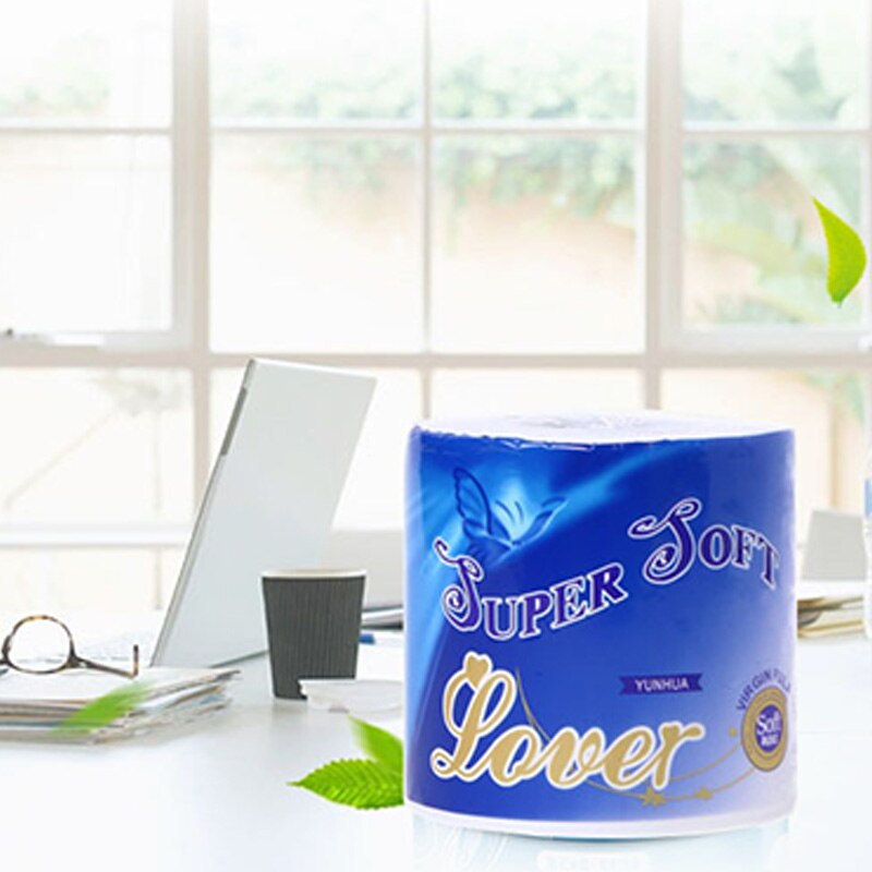 6Pcs/Bag 3 Layers 120G White Toilet Tissue Hollow ... – Grandado