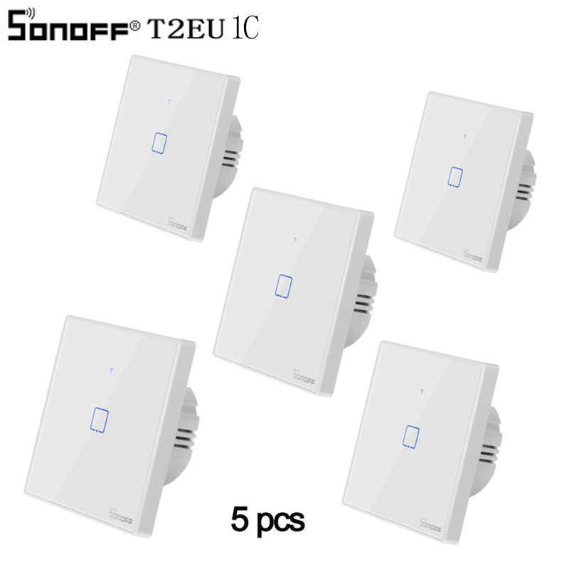 Sonoff T2 EU Smart Wifi Muur Touch Light Switch 1 ... – Vicedeal