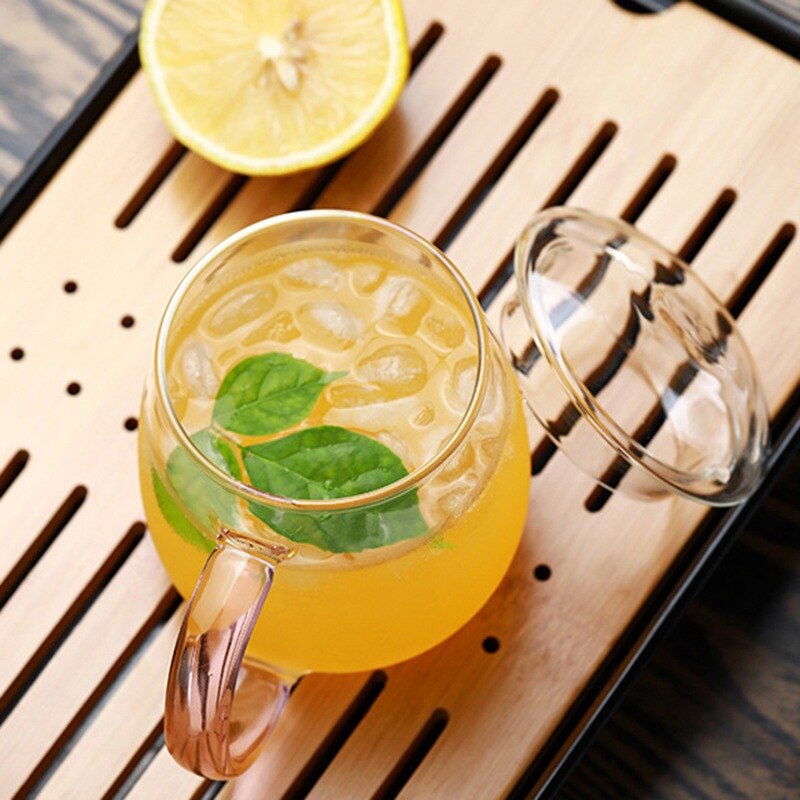 350ml Glass Water Cup Simple Home Glass Mushroom C... – Grandado