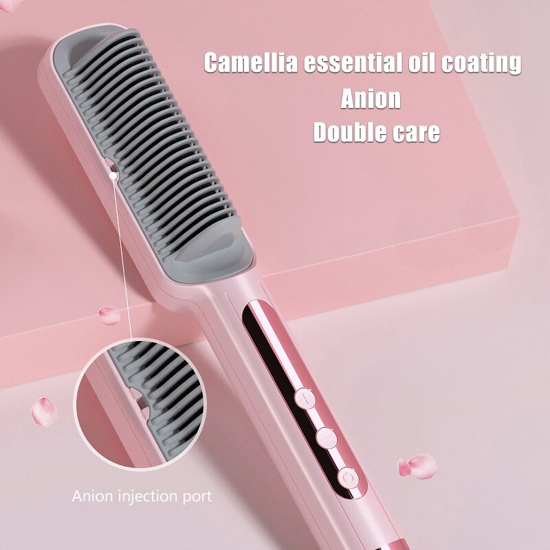 Anion Straight Hair Comb Straight Volume Dual-use ... – Vicedeal