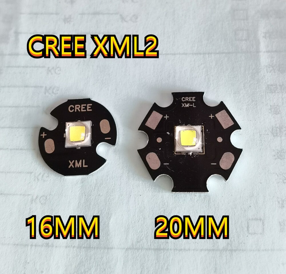 10W CREE XM-L2 XML2 L2 Cool White 6000k ~6500k LED... – Grandado