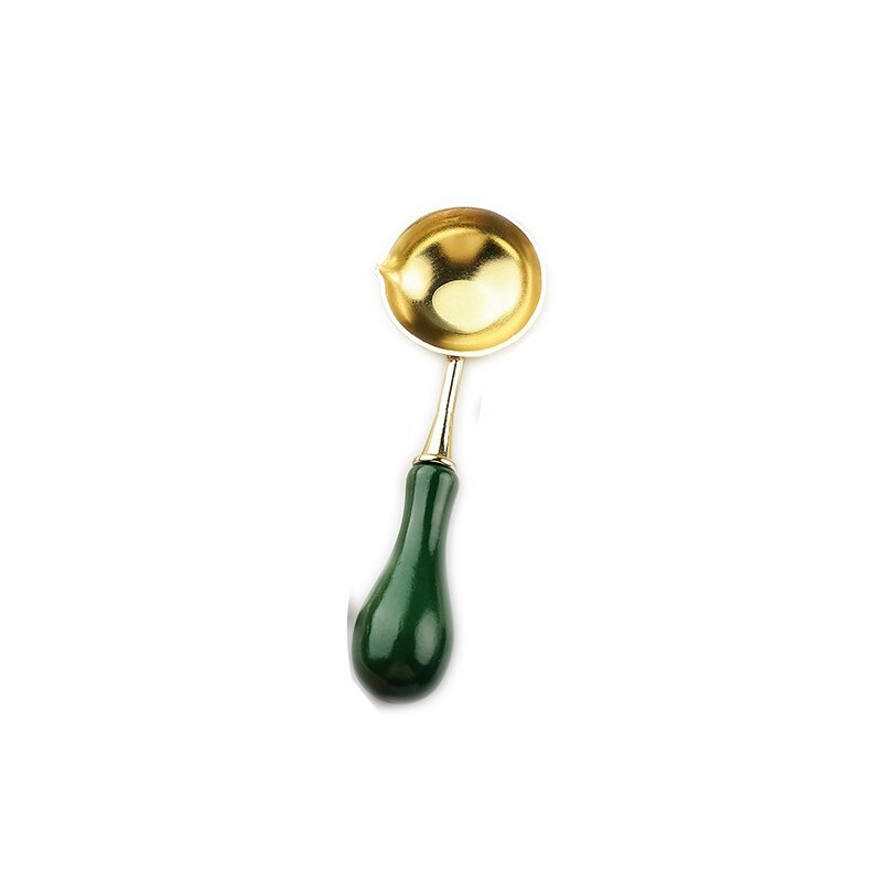 Wax Seal Wooden Handle Spoon DIY Retro Craft Stamp... – Vicedeal