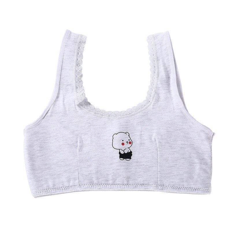 Solid Color Teen Underwear Puberty Girls Bra Teen ... – Grandado