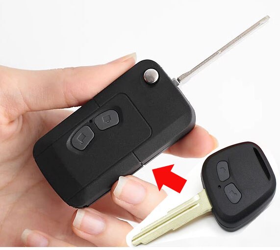 Original Blank Modified Flip Folding Remote Key Sh... – Grandado