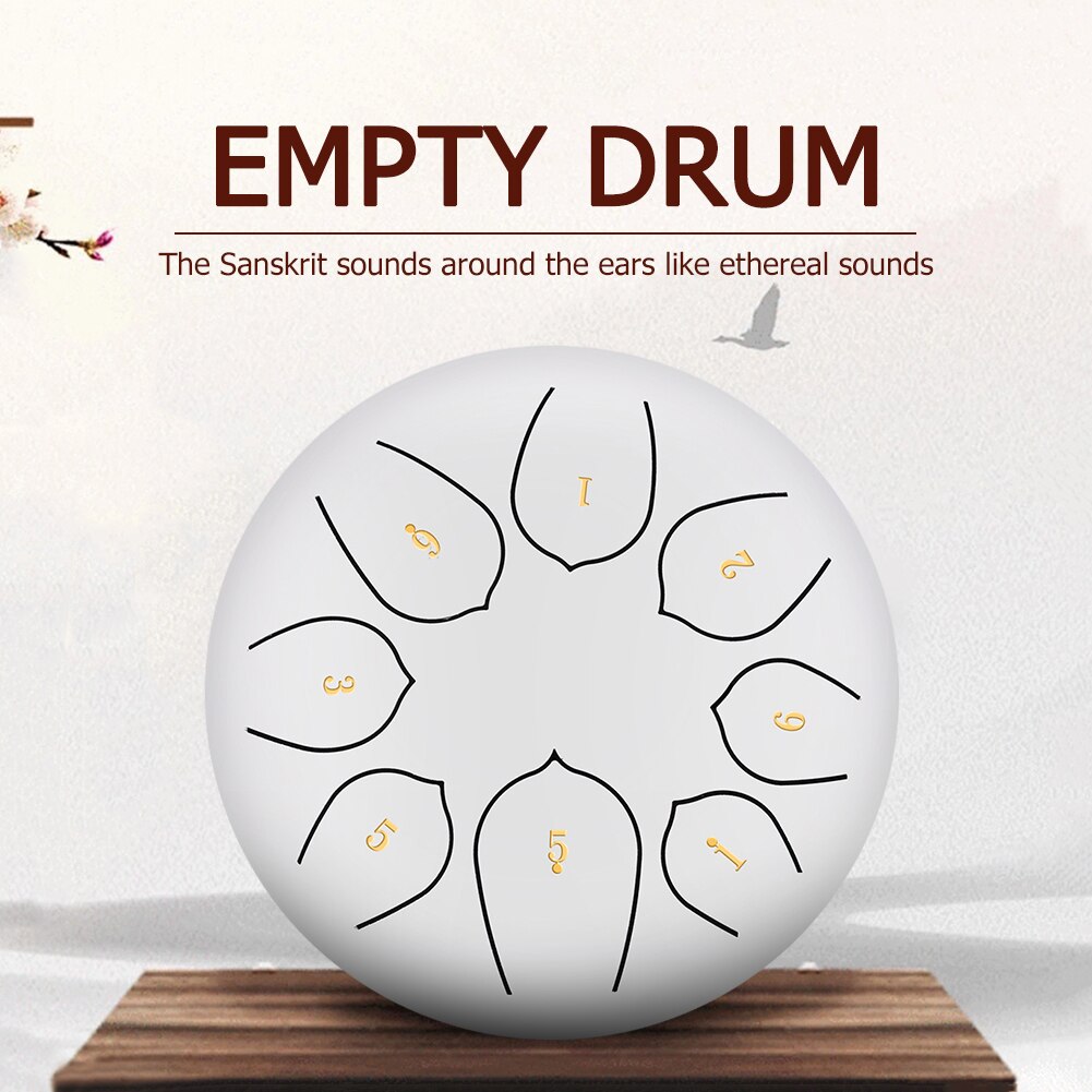 6 inch 8 Tune Notes Hand Pan Ethereal Rhythm Tongu... – Vicedeal