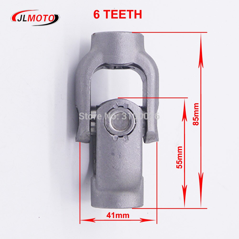 6T 14mm/17mm Double D Phosphating Universal Steeri... – Grandado