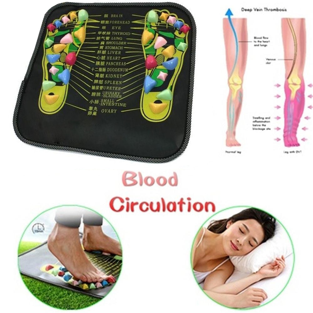 Reflexology Walk Stone Foot Leg Pain Relieve Relie... – Grandado