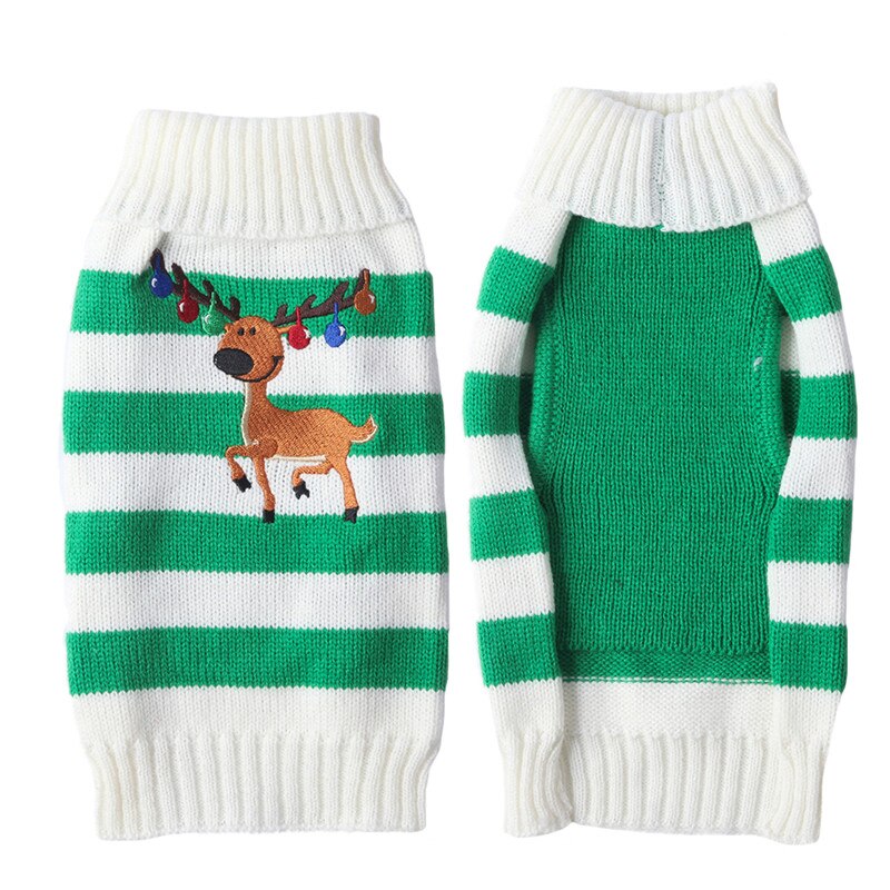 Hond Kerst Truien Rendier Xmas Huisdier Kleding El... – Vicedeal