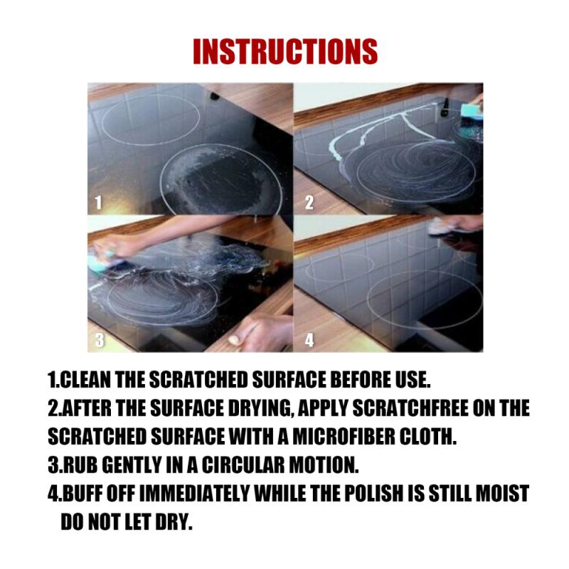 1PC 60ml Kitchen Stove Scratch Repair Wax Car Scra... – Grandado