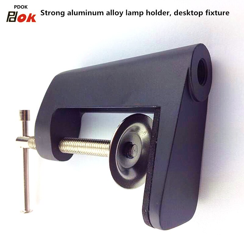 Desktop lup metal clip kan clip længde 0-65mm desk... – Vicedeal