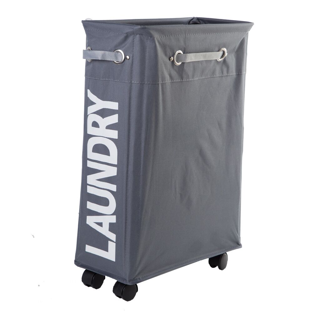 Foldable Laundry Basket Organizer With Wheels Wate... – Vicedeal