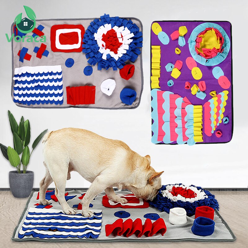 74*50cm Pet Dog Puzzle Toys Slow Feeding Food Mat ... – Vicedeal