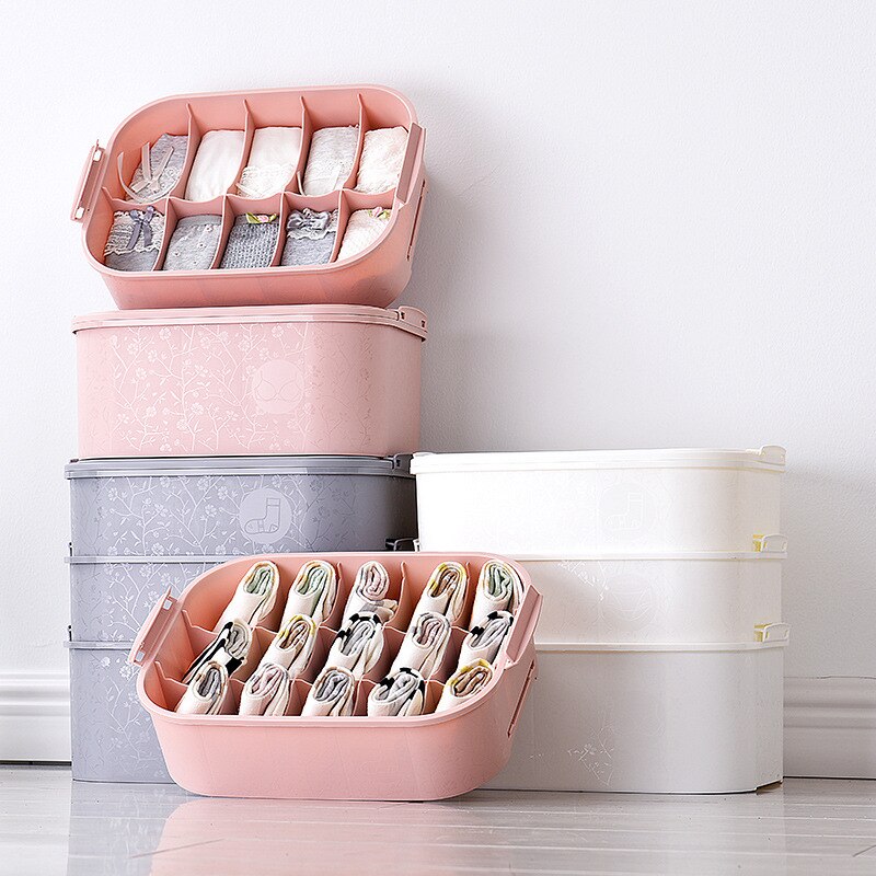 3pcs Drawer Underwear Storage Box Bra Underwear So... – Vicedeal