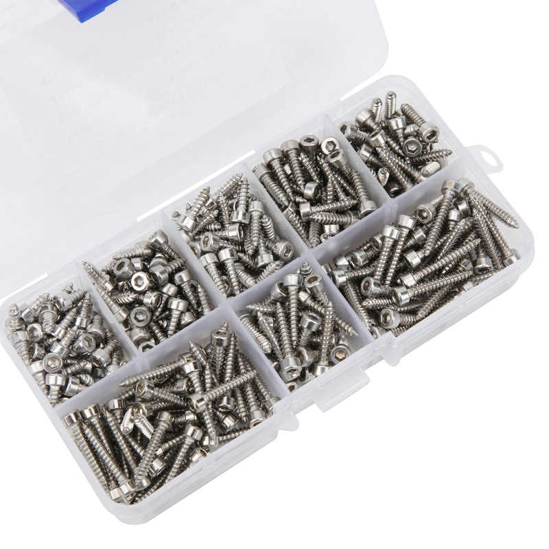 Hex Screws Stainless Steel Self Tapping Screws Sel... – Grandado