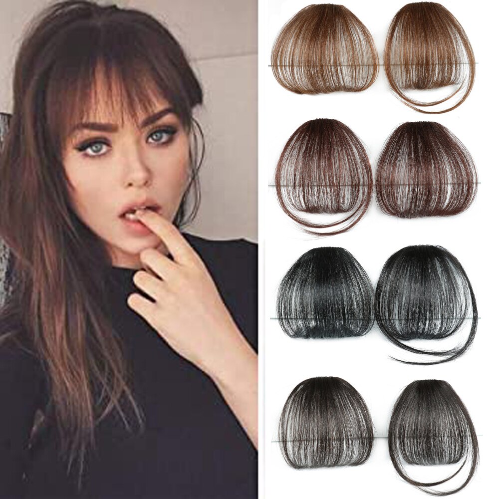 Fluffy Air Bangs Pretty Girls Hair Extension Synth... – Vicedeal