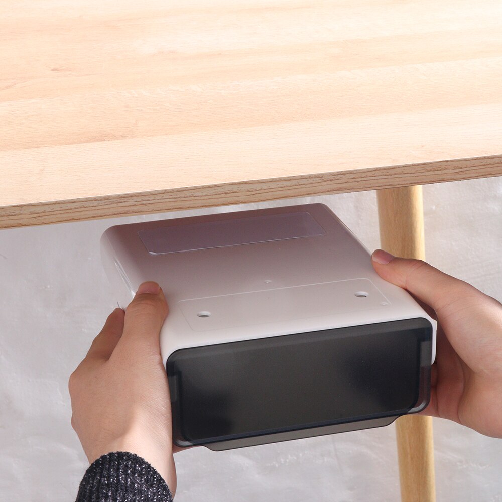 Self Stick Pencil Tray Desk Table Storage Drawer O... – Grandado