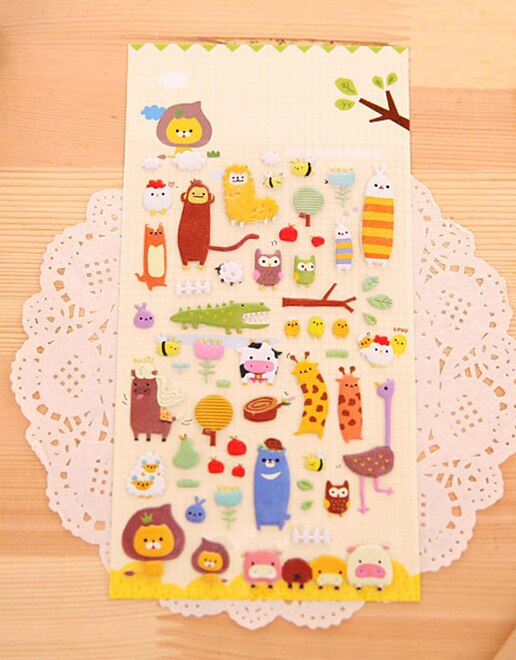 Cute Cartoon Mobile Phone Stickers Decorate Animal... – Vicedeal