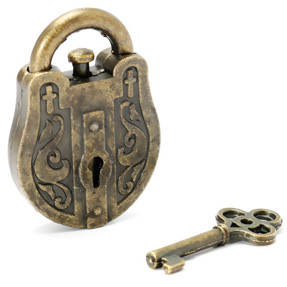 Vintage Metal Lock Key Puzzle Toy Educational Toys... – Grandado