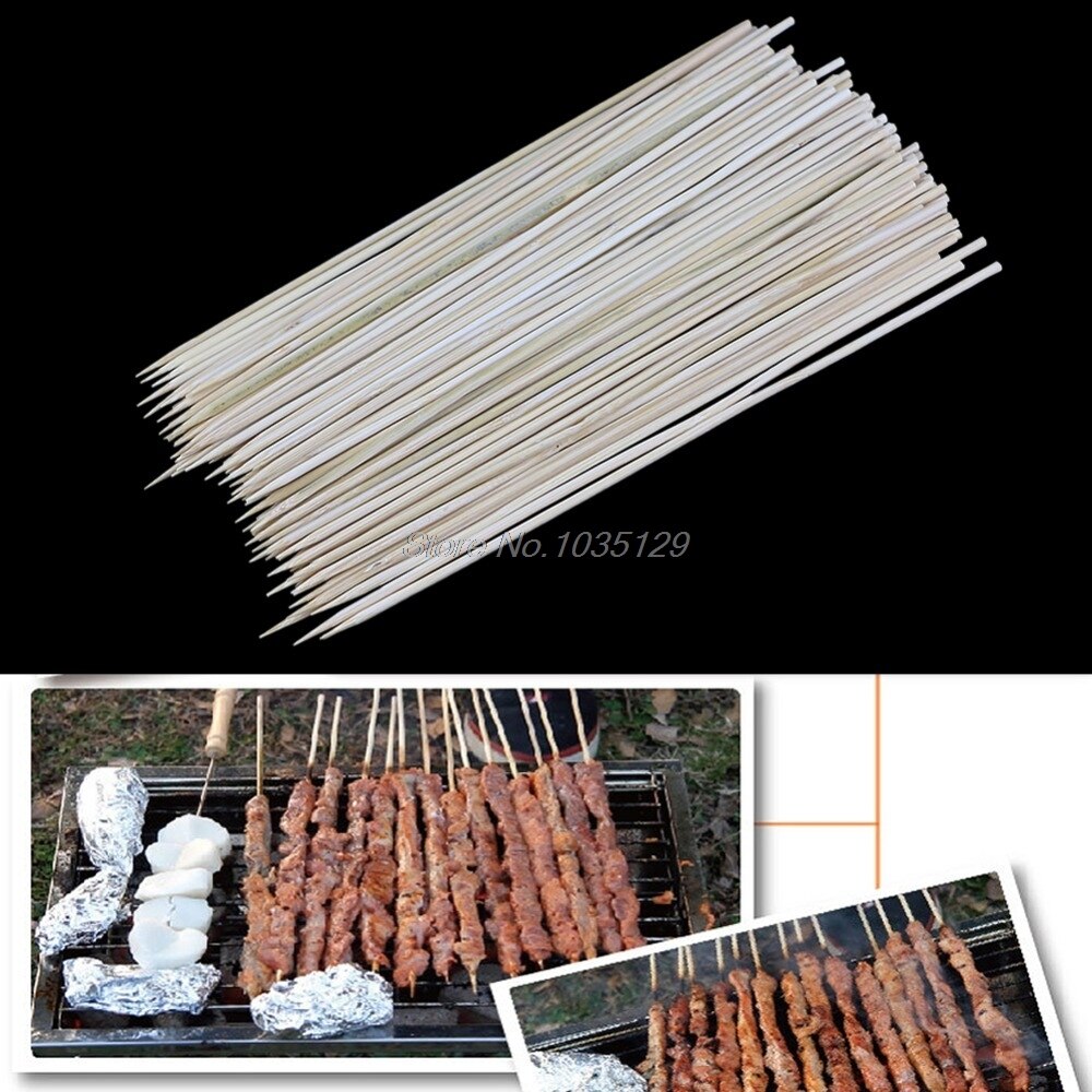 1 PACK BBQ Accessories Bamboo Skewers Grill Shish ... – Grandado