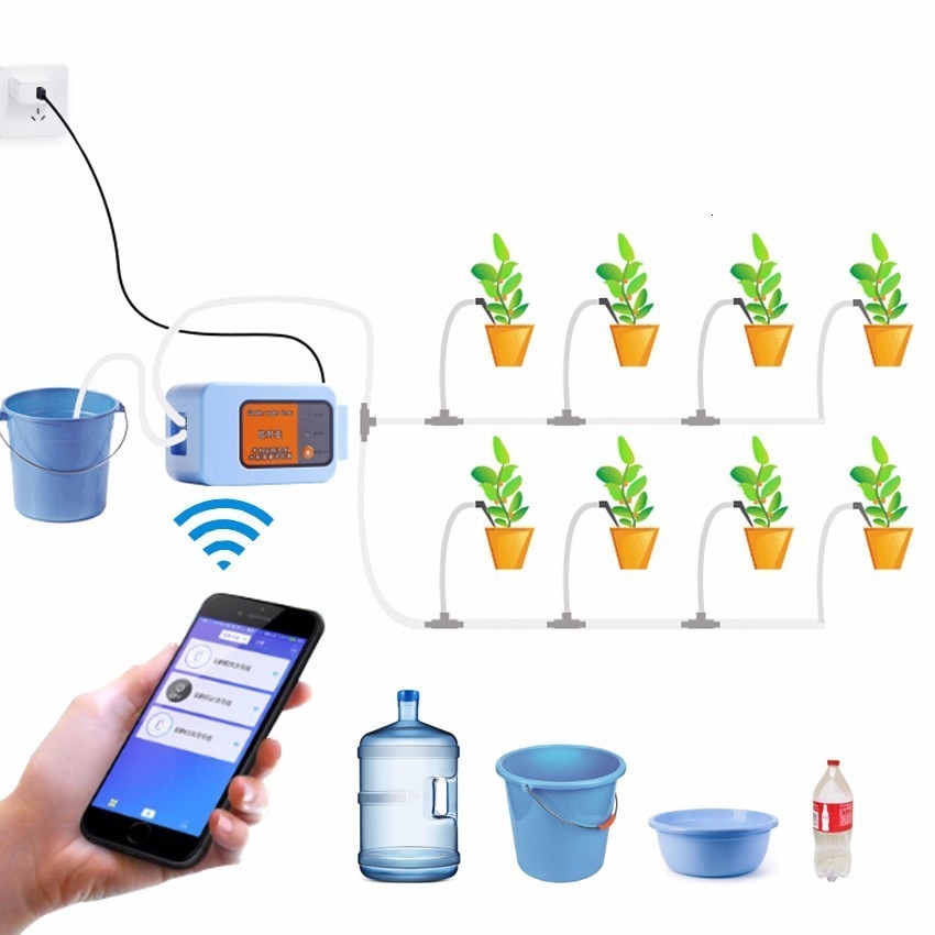 Mobile Phone Remote Automatic Irrigation System Wi Grandado