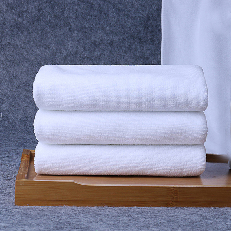 70*140cm White Color Rectangle Bath Towel for Adul... – Grandado