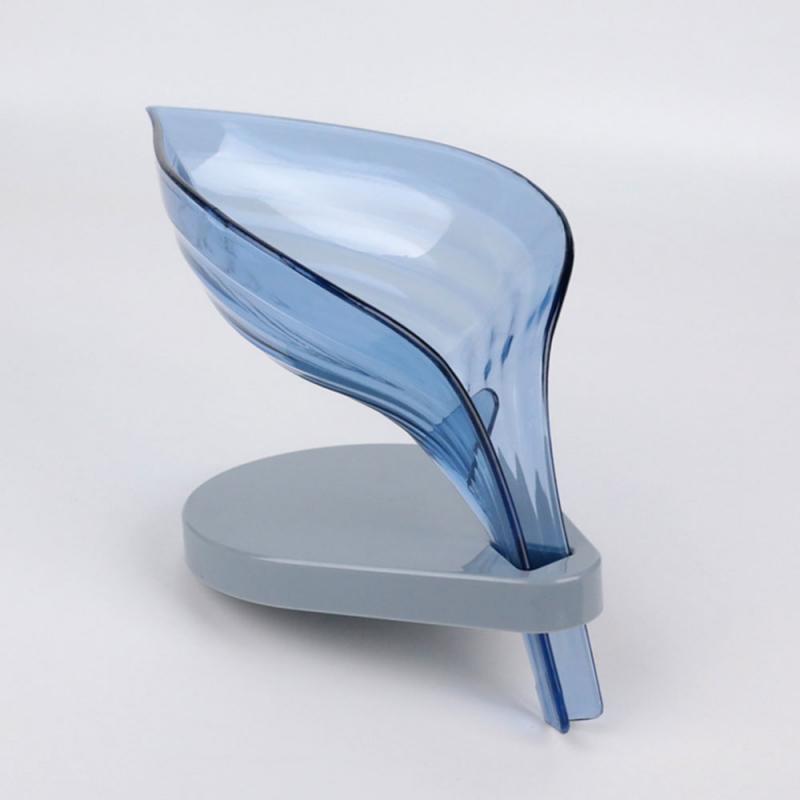 2 Layer Leaf Shape Box Bathroom Punch-free Sucker ... – Grandado