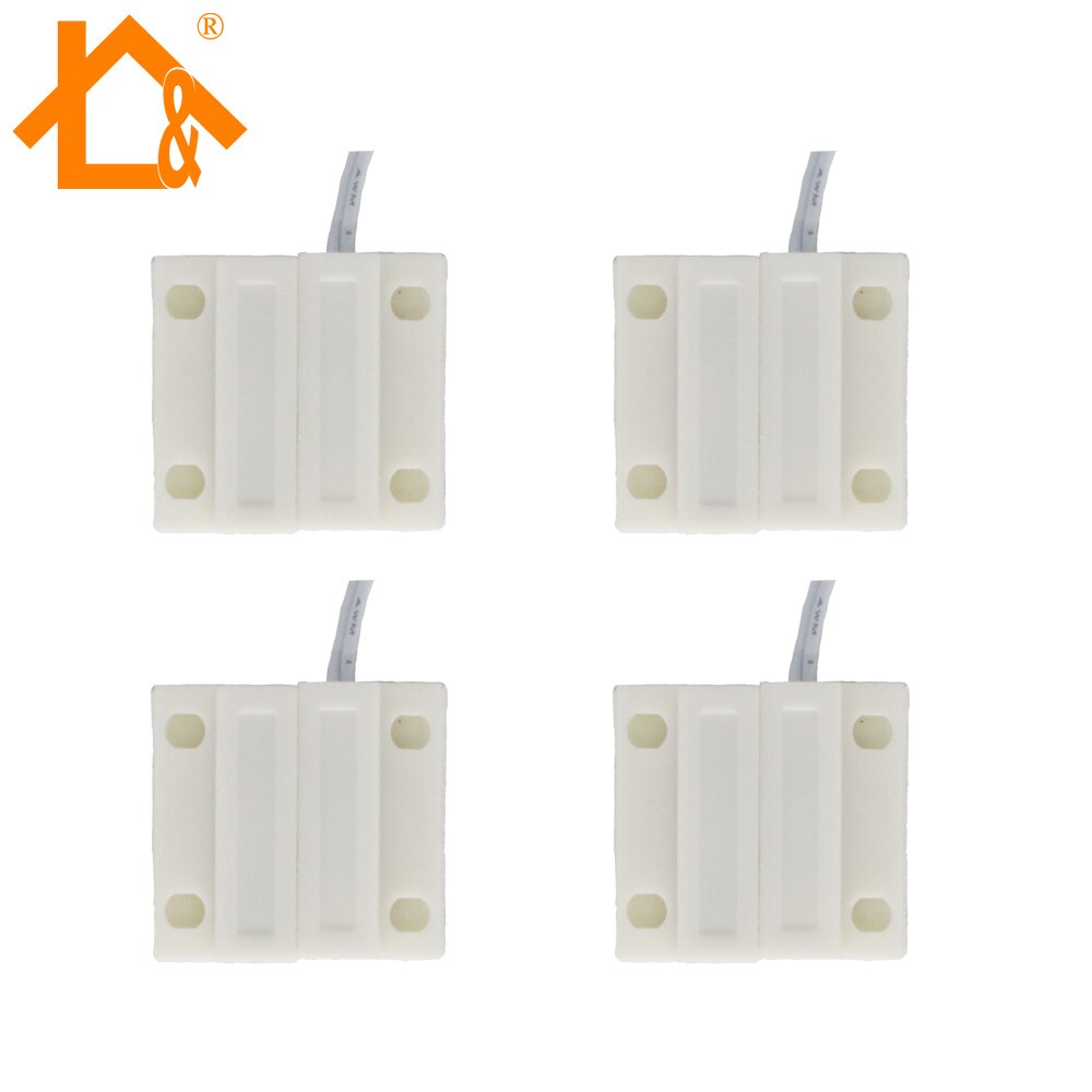 Wired Magnetic Contact Switch Wired Door Sensor NC... – Grandado