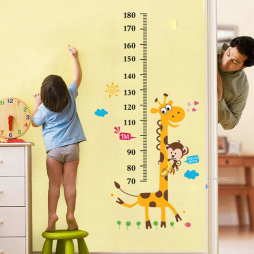 Removable Height Chart Measure Wall Sticker Decal ... – Grandado