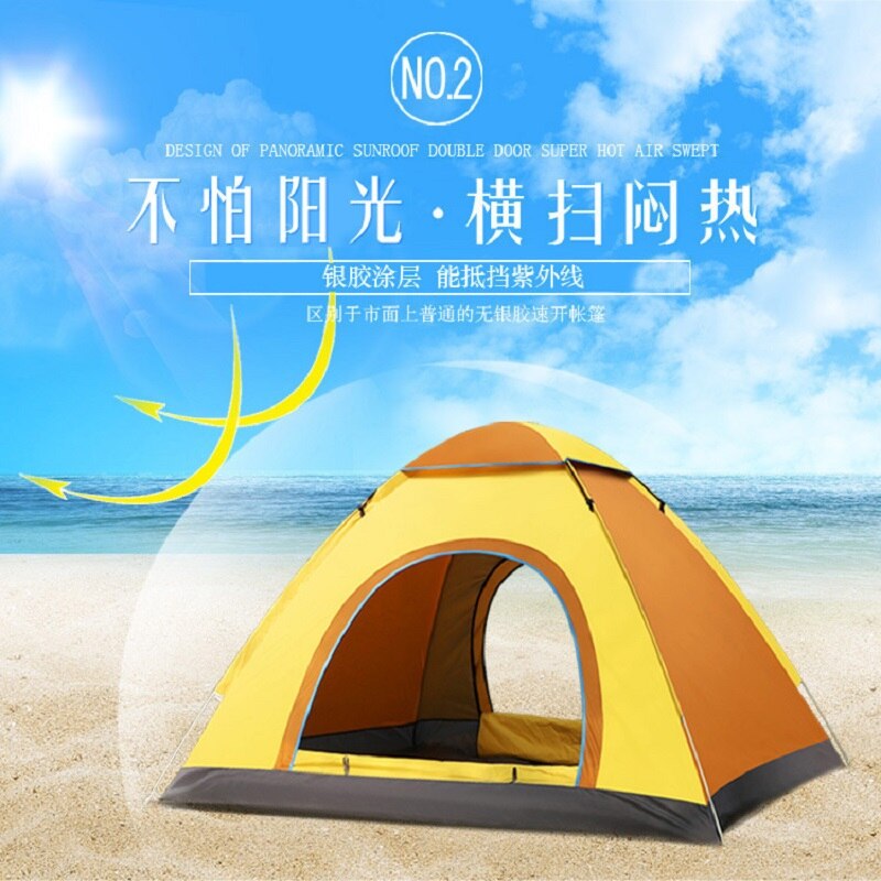 Outdoor camping folding automatic tent 1-2 people ... – Vicedeal