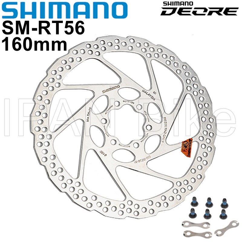 Shimano Deore SM-RT56 RT26 Remschijf Rotor 6 Bolt ... – Vicedeal