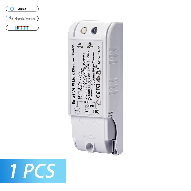 Ac 100V ~ 240V Wi-fi Slimme Draadloze Dimmer Schak... – Grandado