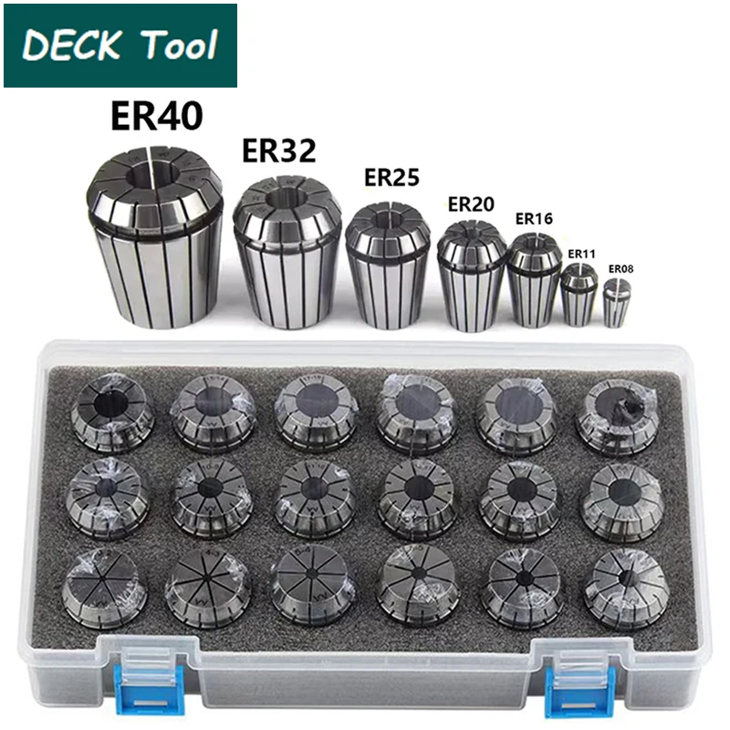 ER Collet Set ER11 ER16 ER20 ER25 ER32 ER40 High P... – Grandado