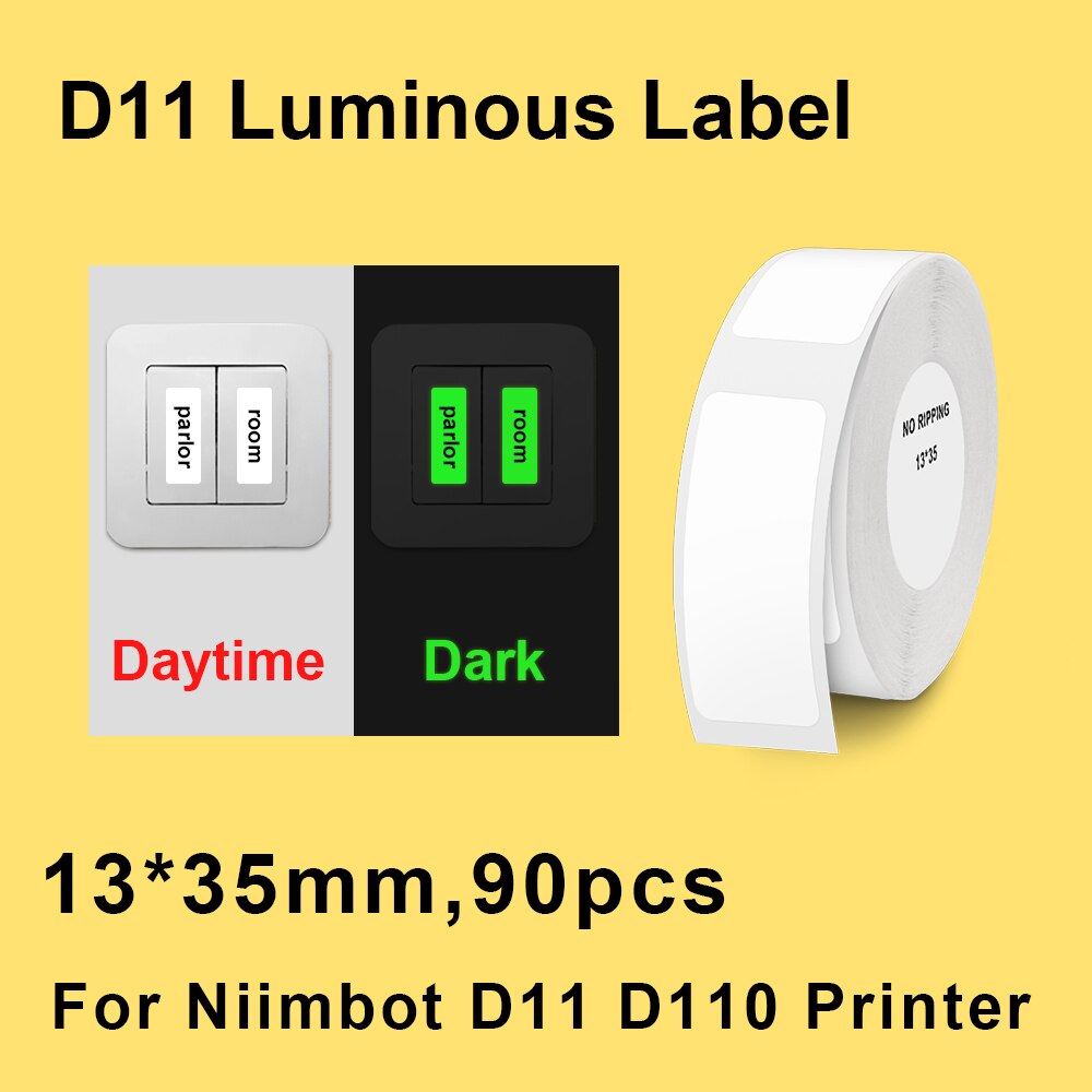 Niimbot D11 D110 Wit Afdrukken Label Voor Waterdic... – Grandado