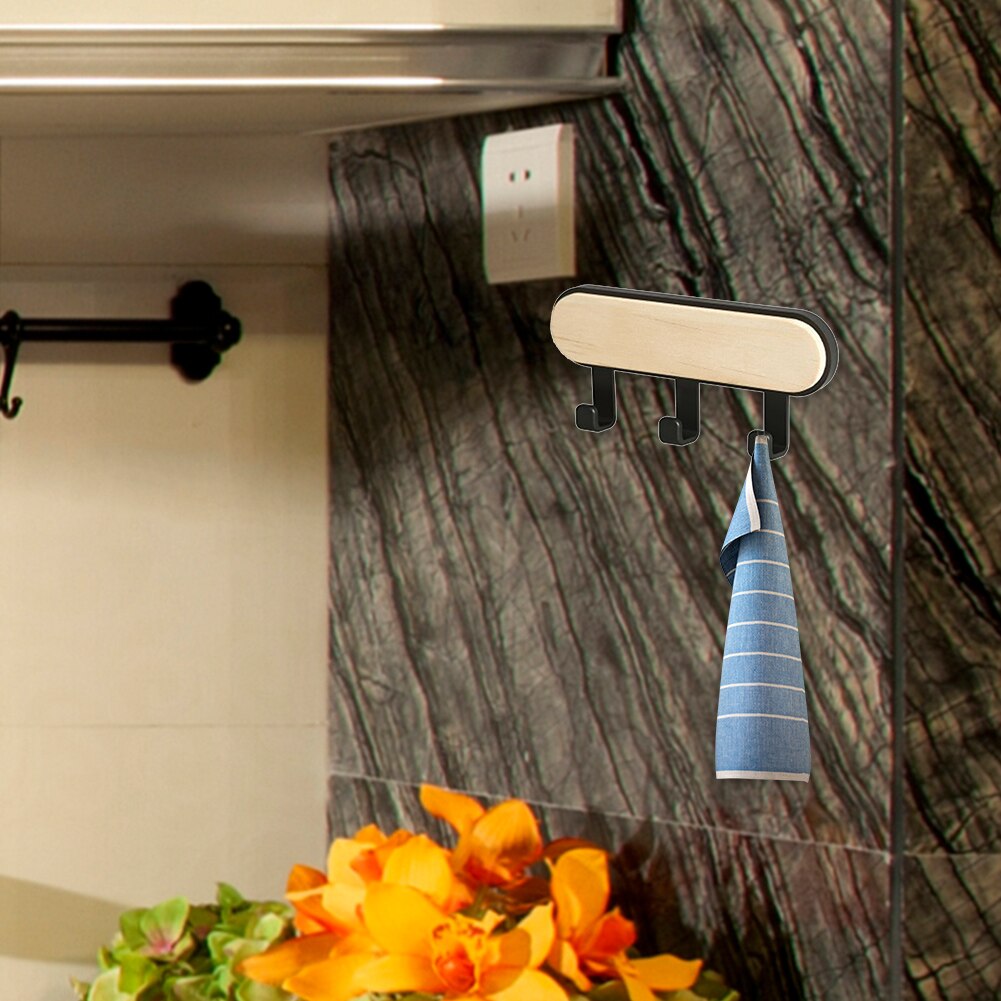 Houten Muur Hanger Haak Voor Home Keuken Slaapkame... – Vicedeal