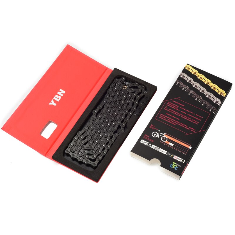 YBN SLA 11 Speed Bike Chain Hollow Black Diamond M... – Grandado