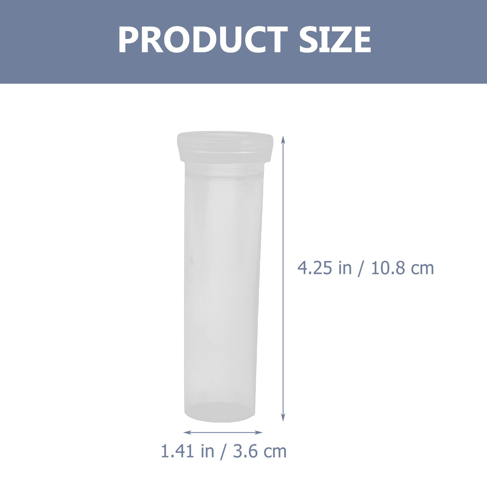 50Pcs Plastic Culture Tubes Durable Flower Growing... – Grandado