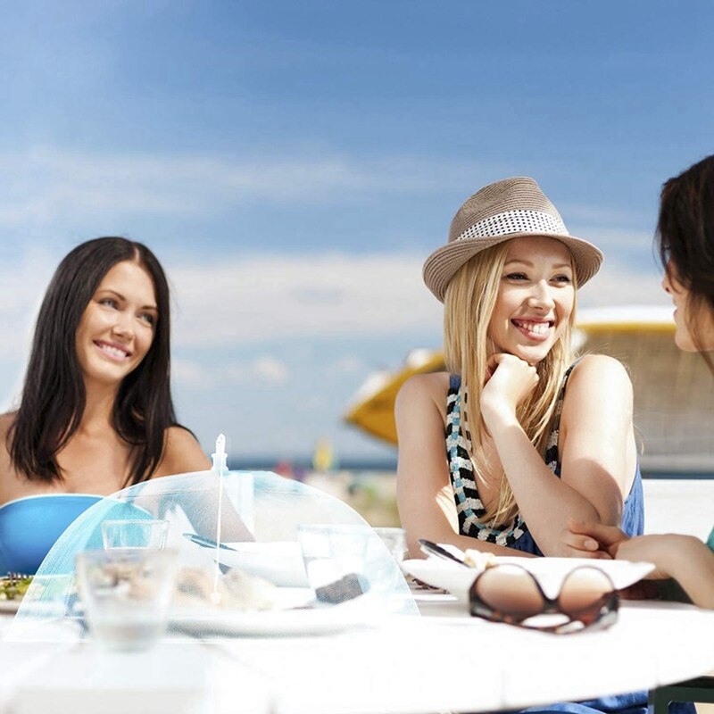 Mesh Screen Food Cover 6 Pack, Collapsible Colorfu... – Grandado