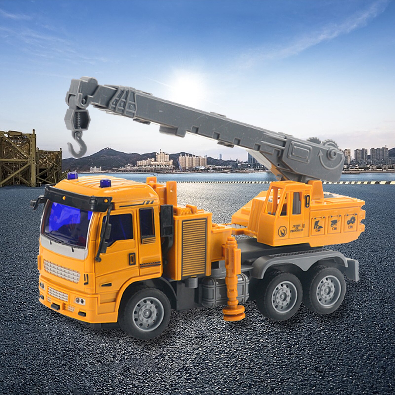 Kids 4 Channels Remote Control Engineering Vehicle... – Vicedeal