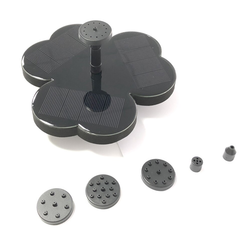 Clover Shape Solar Fountain Outdoor Pool Pond Wate... – Grandado