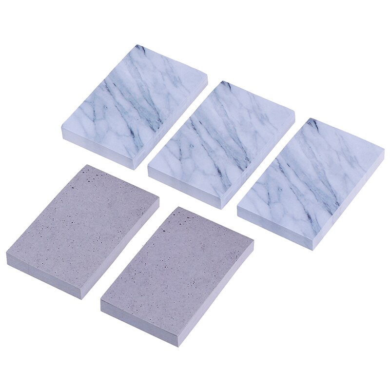 1PC Stone Style Sticky Notes Bookmark School Offic... – Grandado