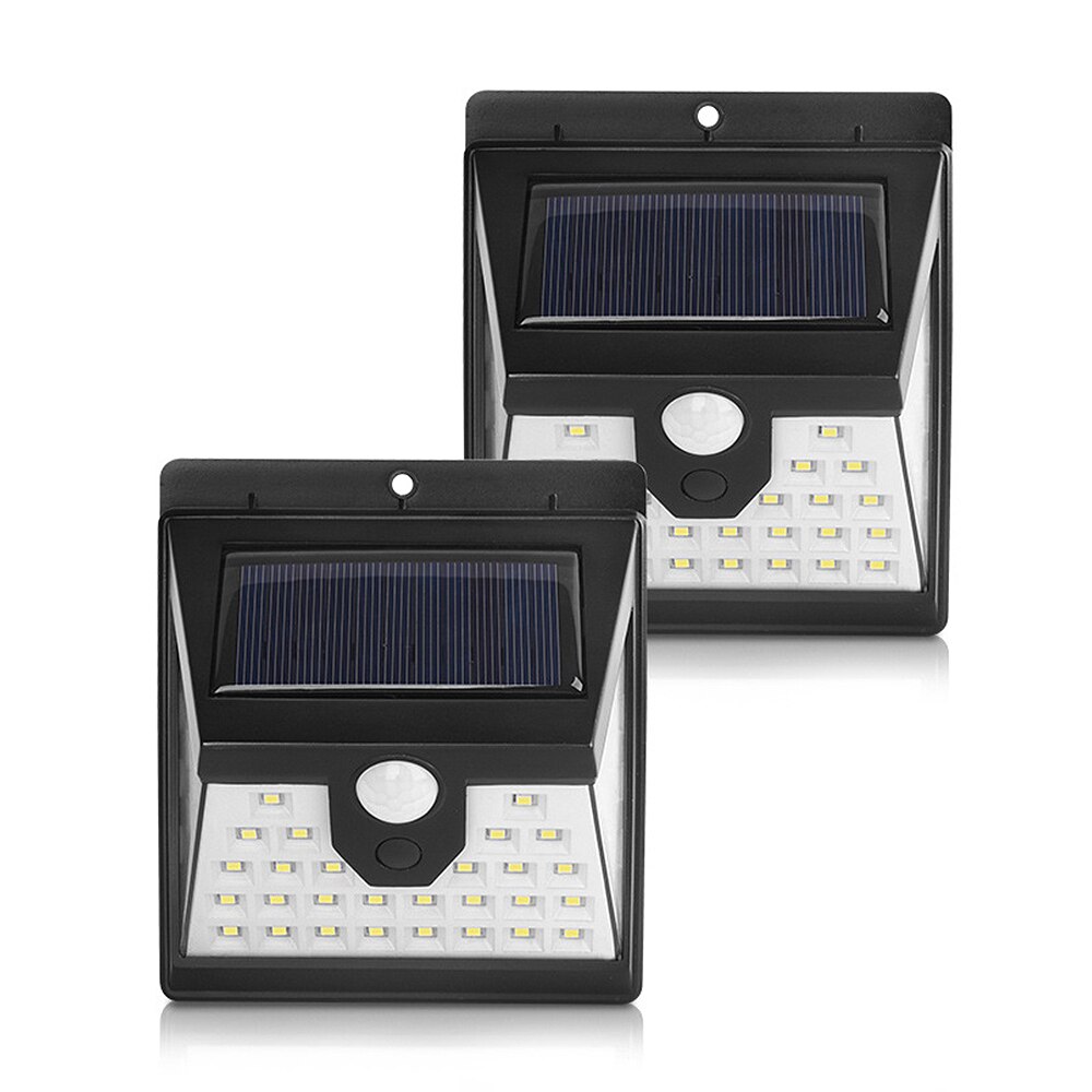 40 LED luz Solar Wall Lamp Outdoor PIR Motion Sens... – Grandado