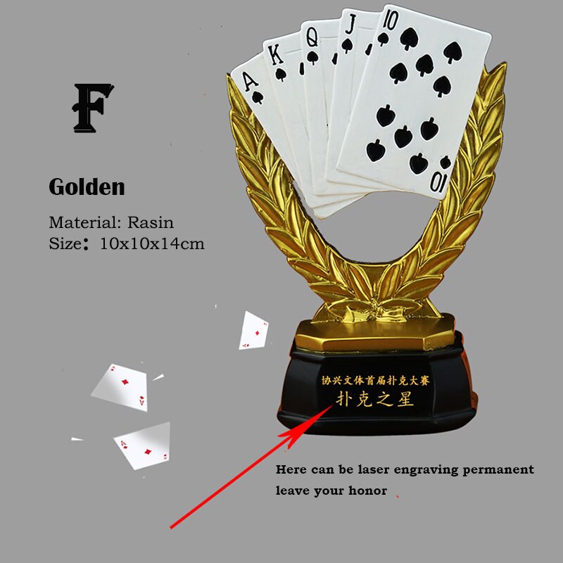 1PC Poker Winner Prize Tournament Champion award p... – Grandado