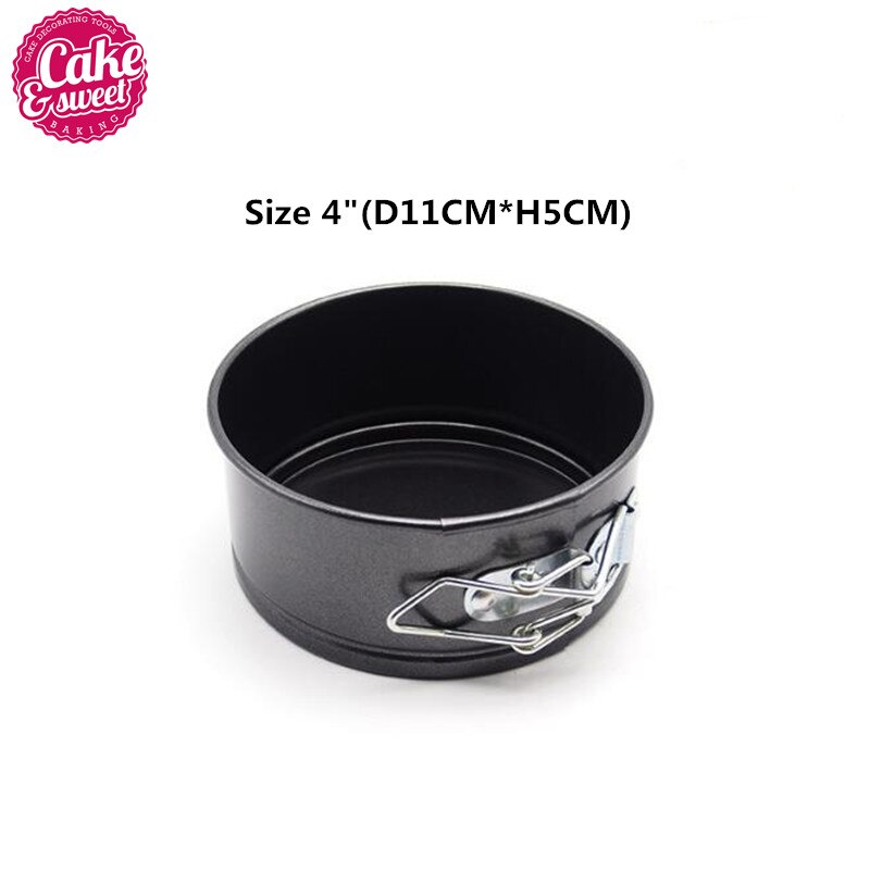 4/7/9.5/10" 4pcs Set Baking Pan Round Shape Cake B... – Grandado