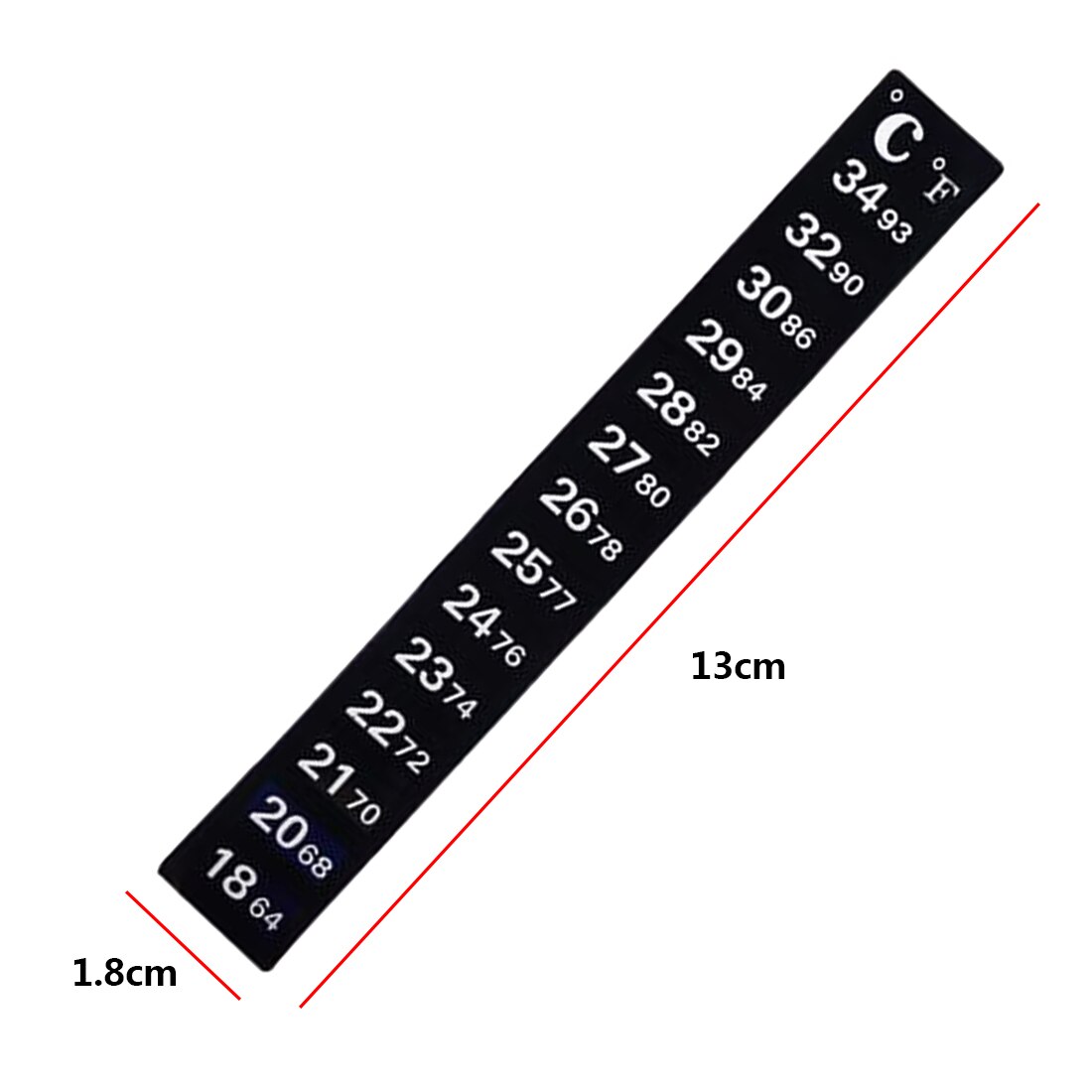 Temperature Sticker Aquarium Fish Tank Thermometer... – Grandado