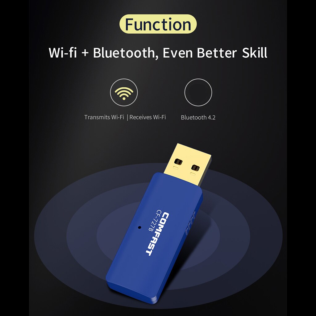 1300Mbps Usb 4.2 Wifi Adapter Dual Band Dongle Voo... – Vicedeal