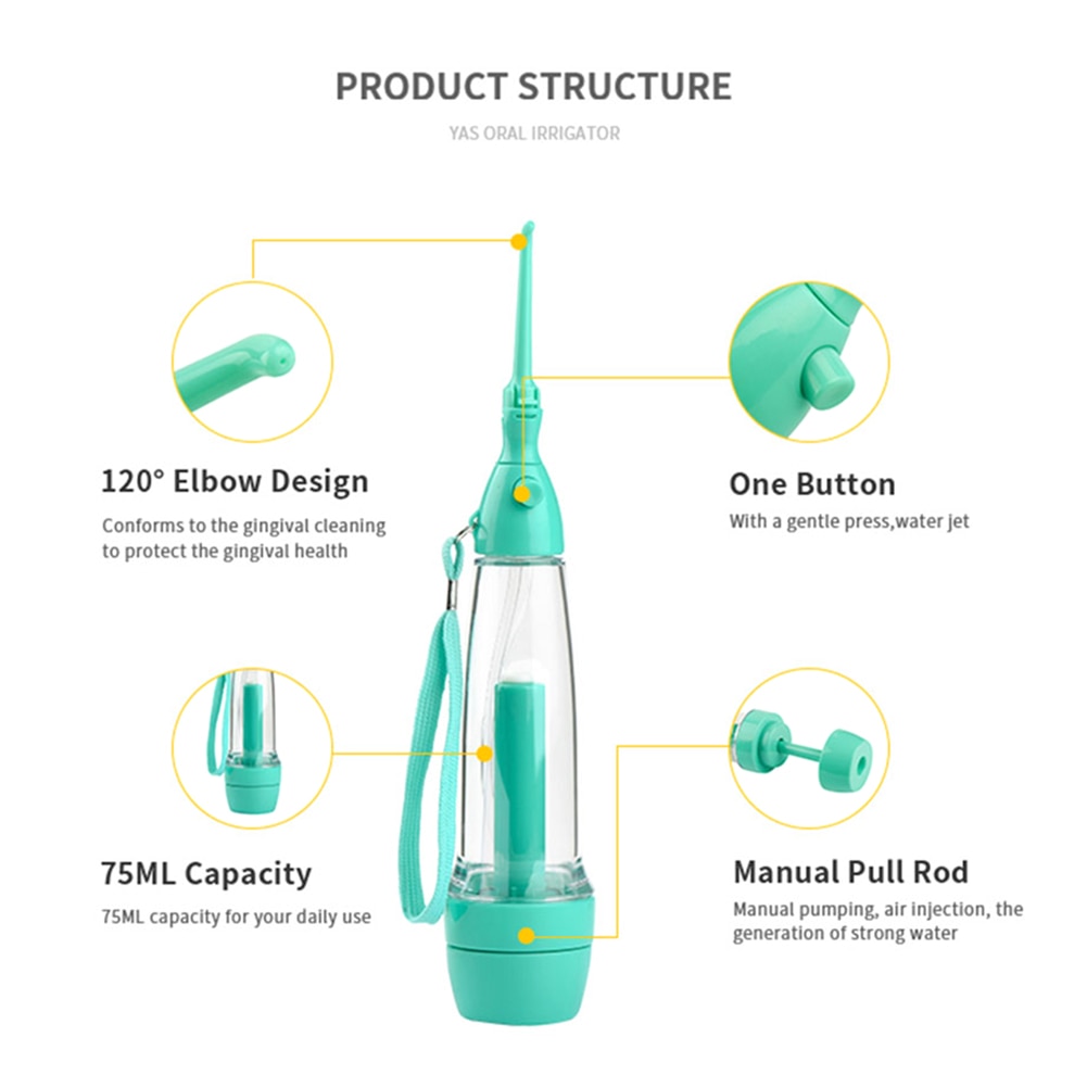 Floss Interdental Brush Oral Irrigator Water Pulse... – Grandado